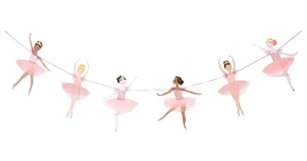 Meri Meri - Ballerina Garland - Balerin Asılan Süs - 636997276366