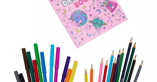 Smiggle - Draw Resim Ve Sanat Çizim Seti - 9332934378346